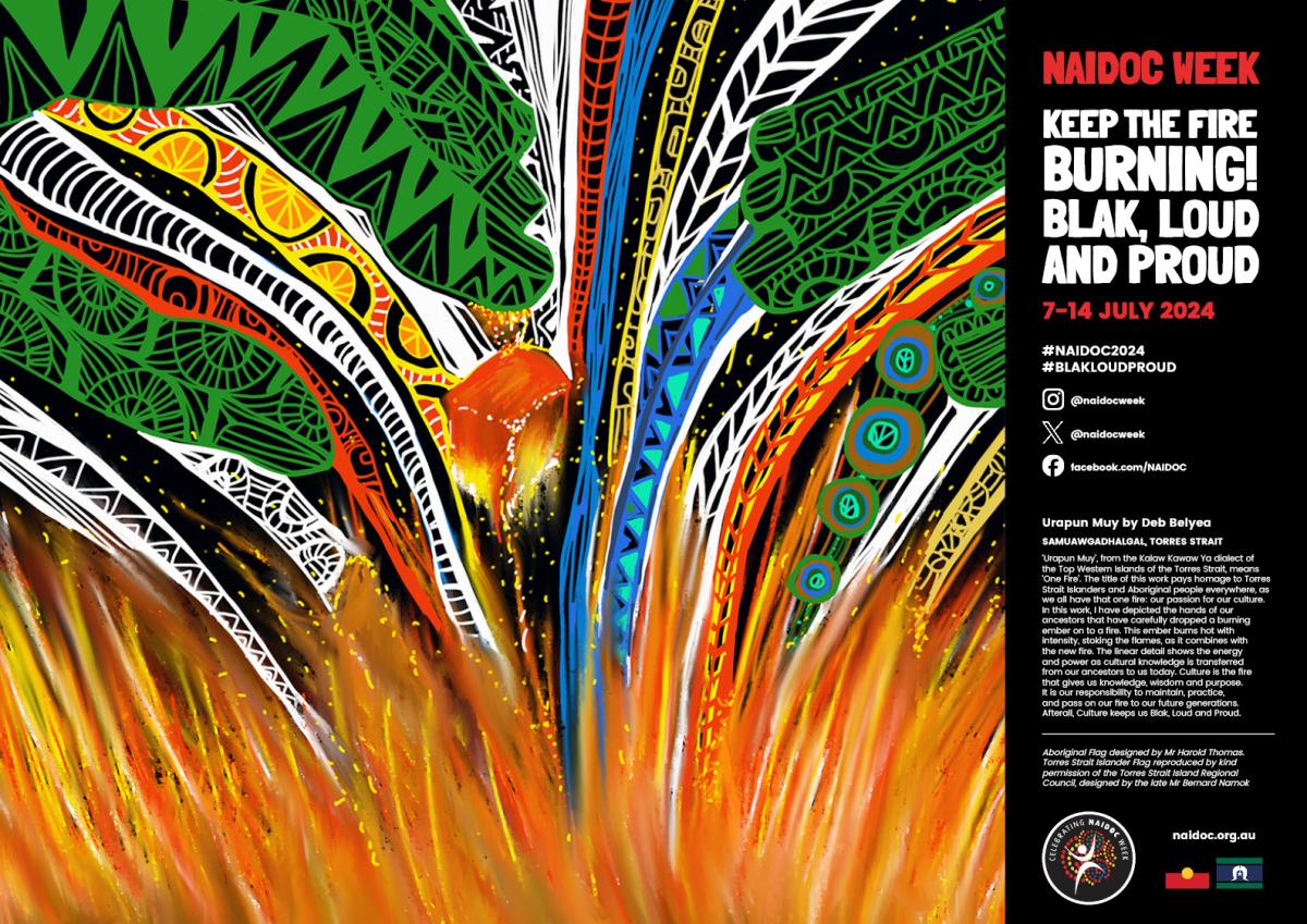 Yúya Karrabúra (Fire is Burning) by Indigenous Poet Alice Eather ...