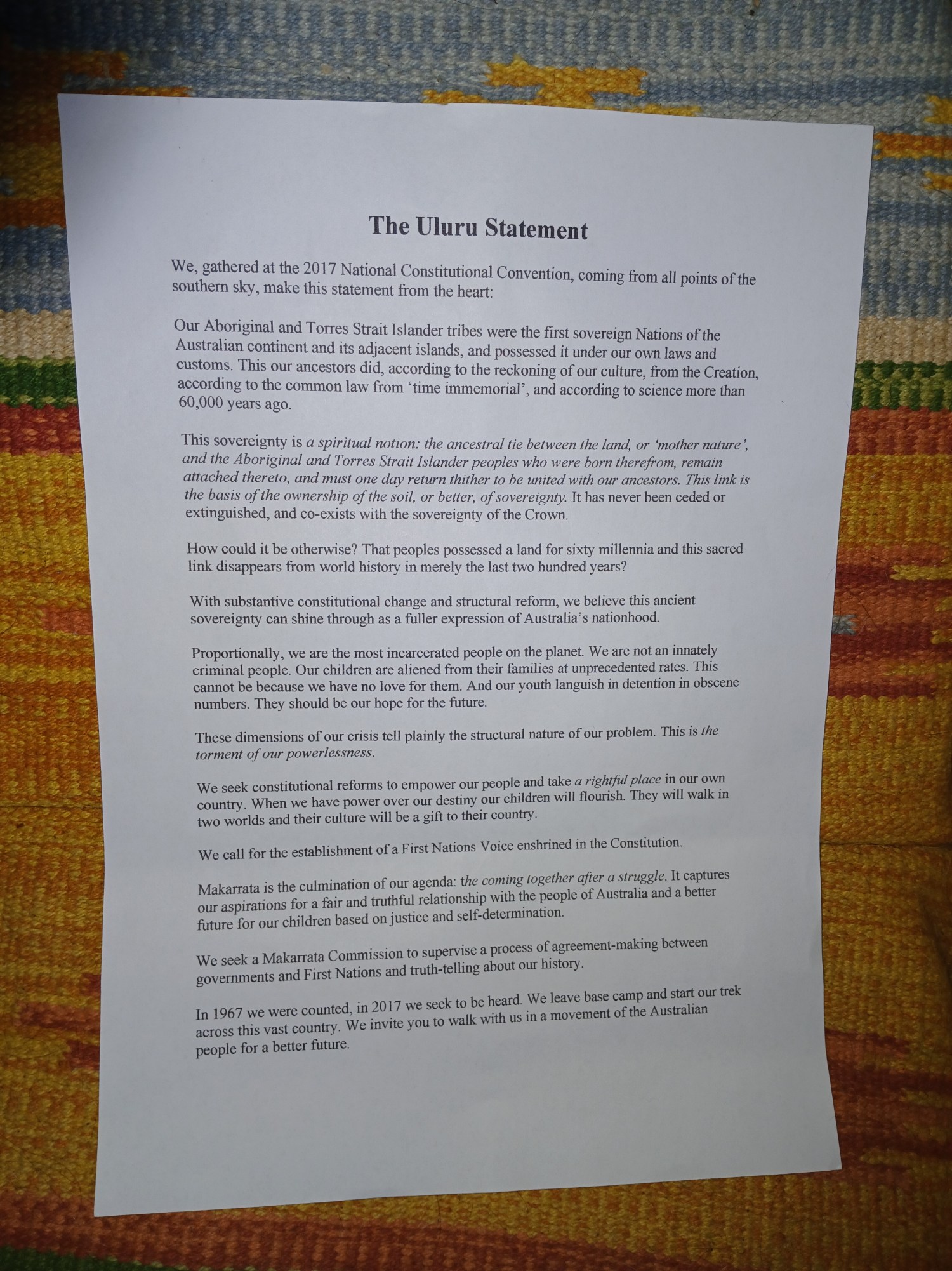 Yúya Karrabúra (Fire is Burning) by Indigenous Poet Alice Eather ...